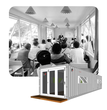 Classroom | Converted Shipping Container | Africa
